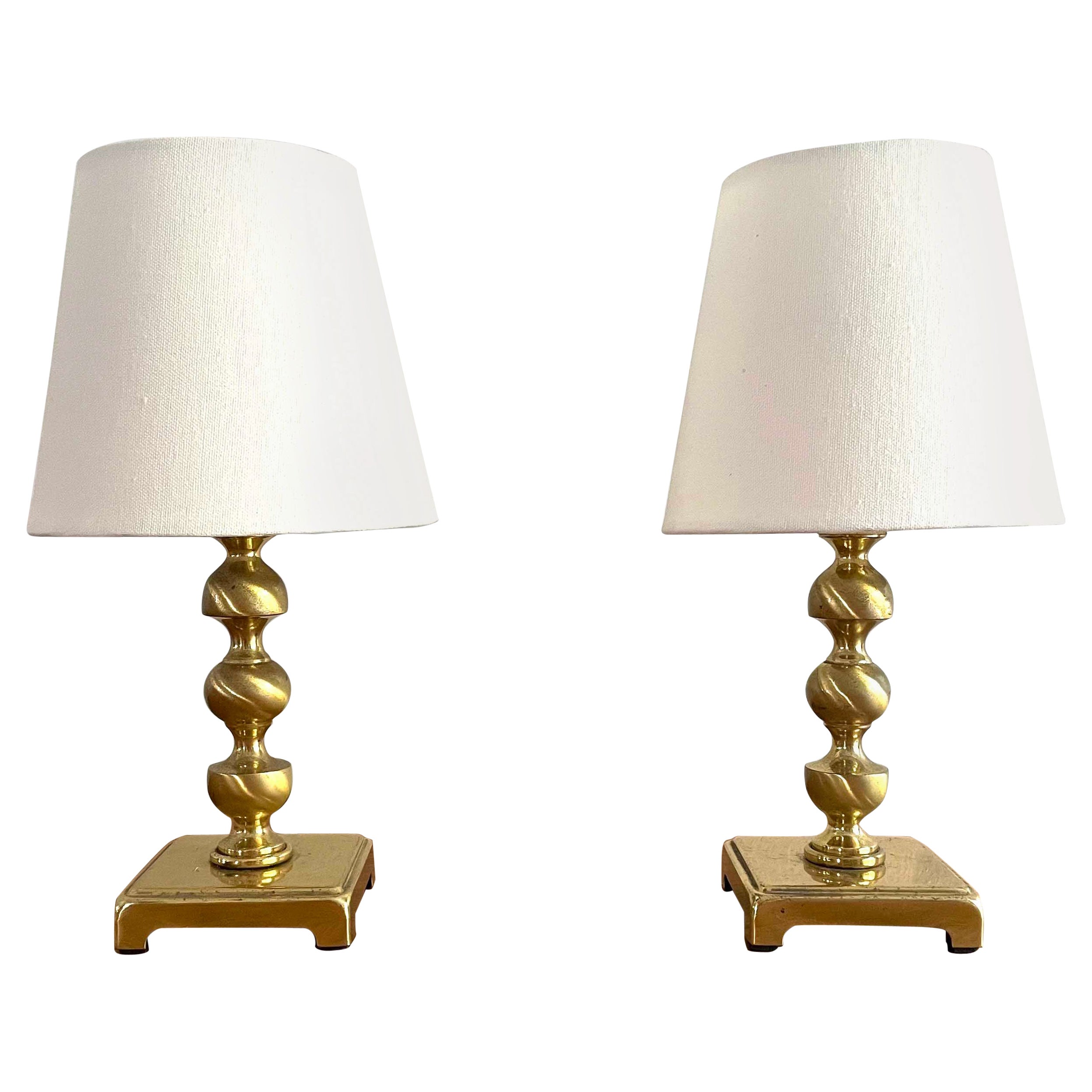 Pair of Petite Italian Table Lamps at 1stDibs