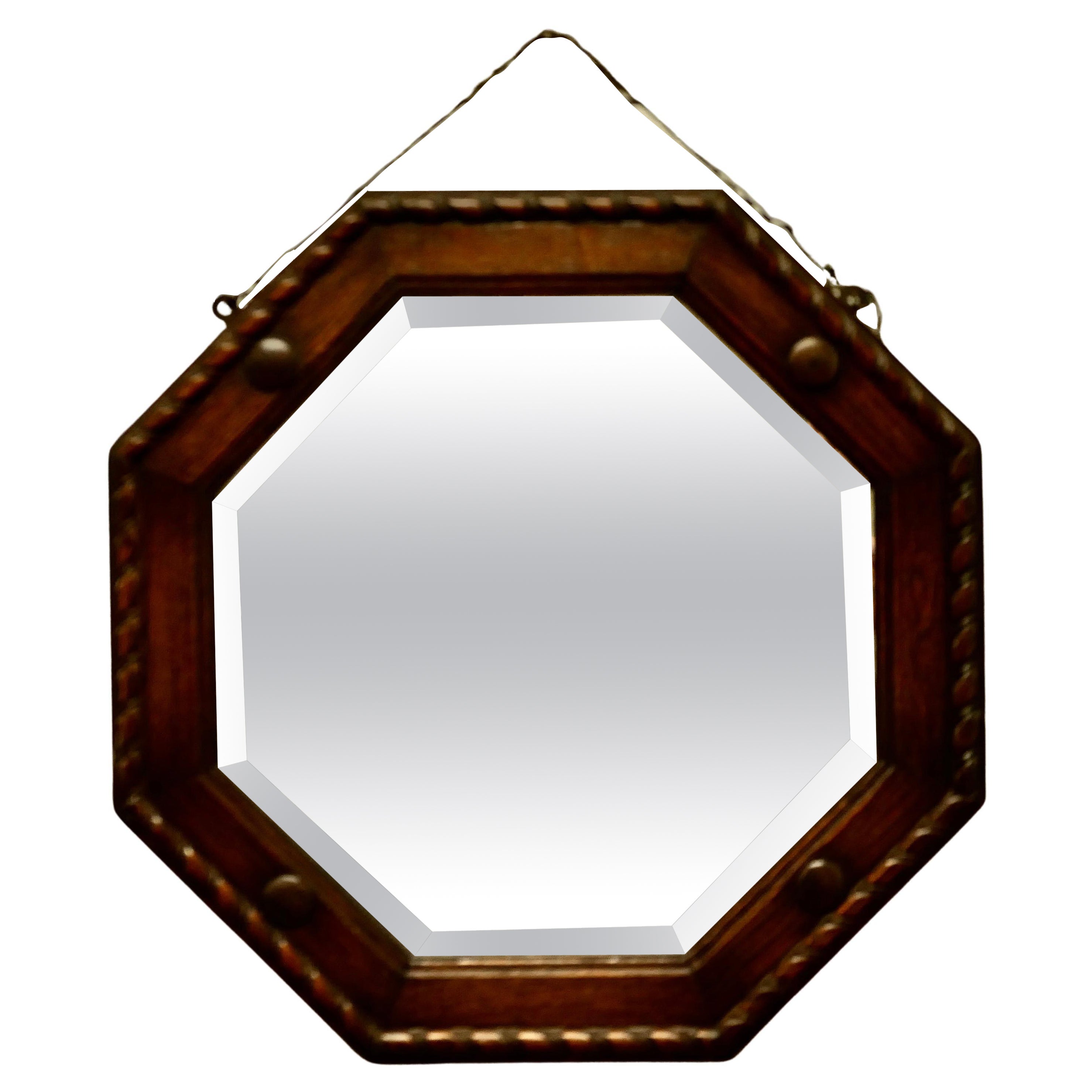 Art Deco Barbola Work Wall Mirror at 1stDibs