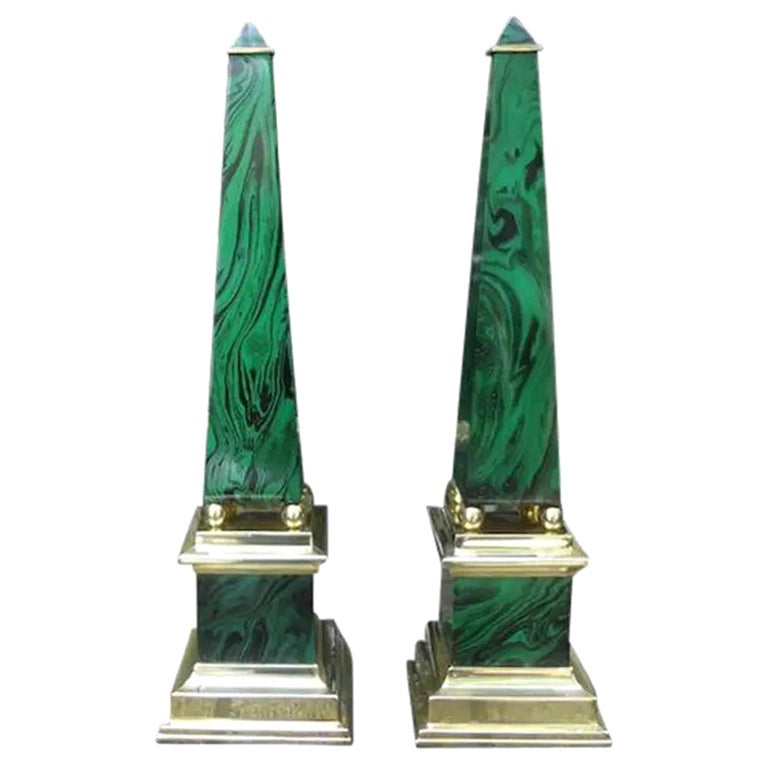 CONCRETE GARDEN OBELISK at 1stDibs