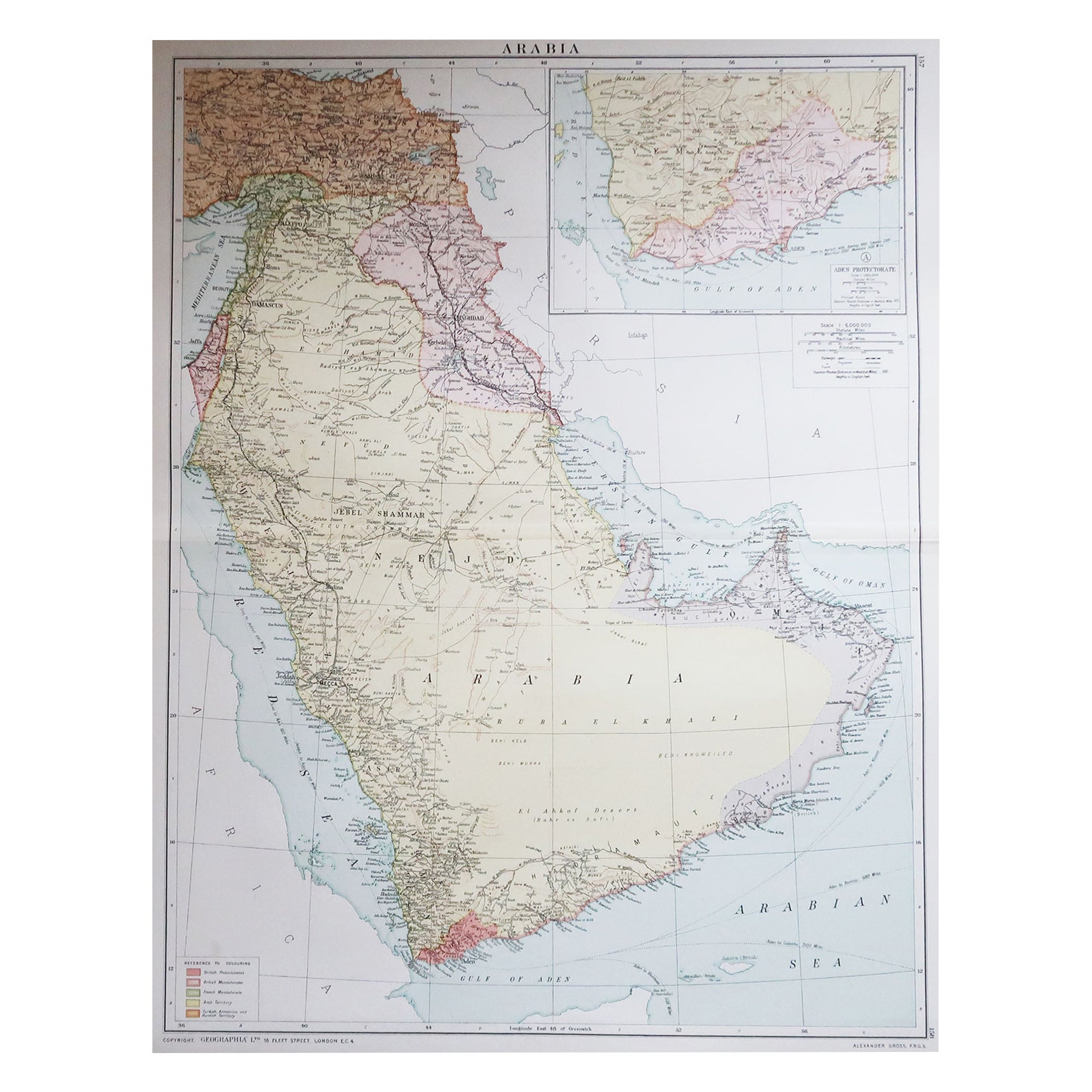 Large Vintage Map of American Cities, Vignette of New York City, circa ...