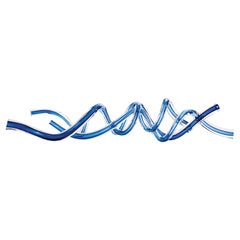 Coil Sculpture in Black and White Cashmere by Greg Chait, 2016 For Sale ...