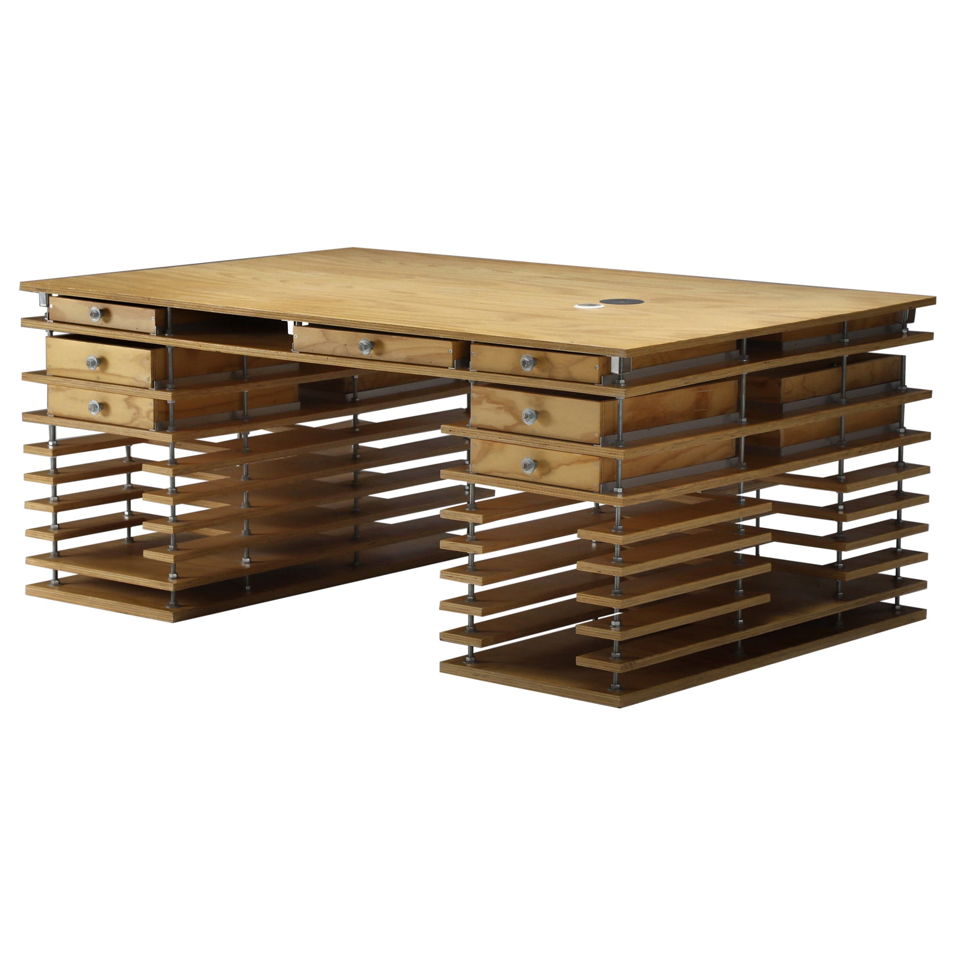 Architectural French Desk at 1stDibs