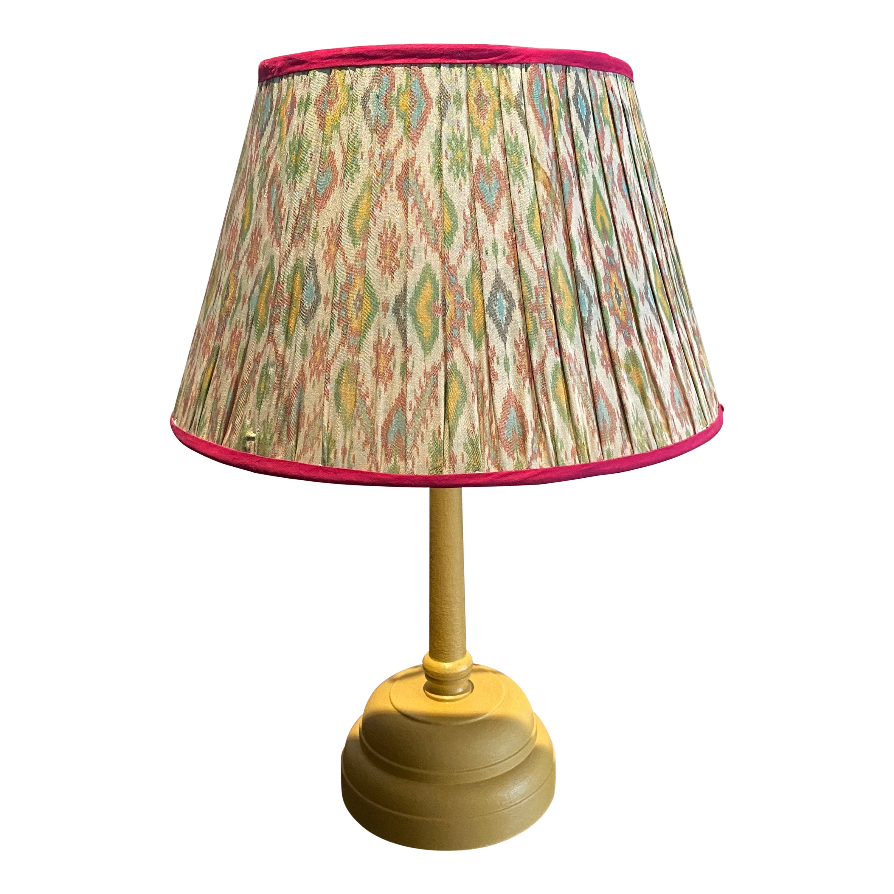 Indian Sari Lampshade with Duplex Fitting For Sale at 1stDibs