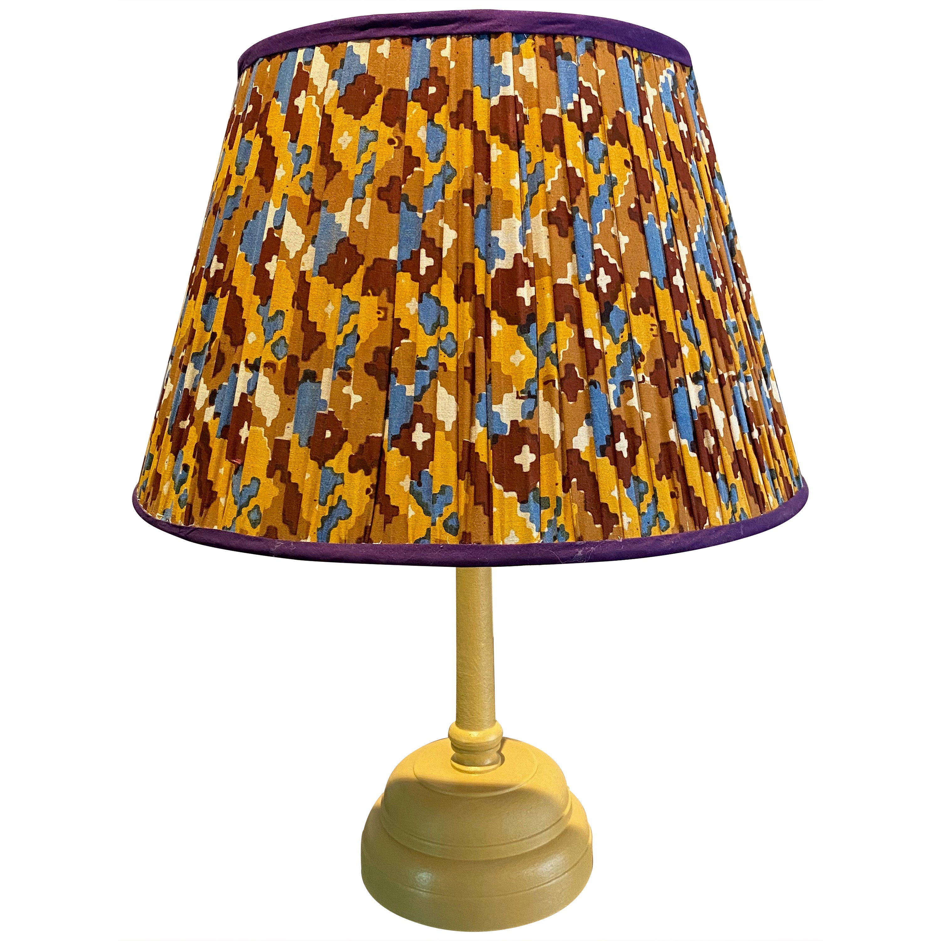 Indian Sari Lampshade with Duplex Fitting For Sale at 1stDibs