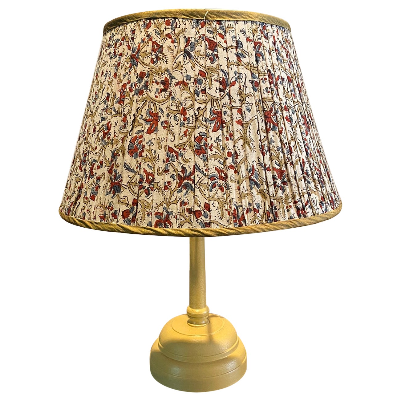 16” Indian Sari Lampshade with Duplex Fitting For Sale at 1stDibs