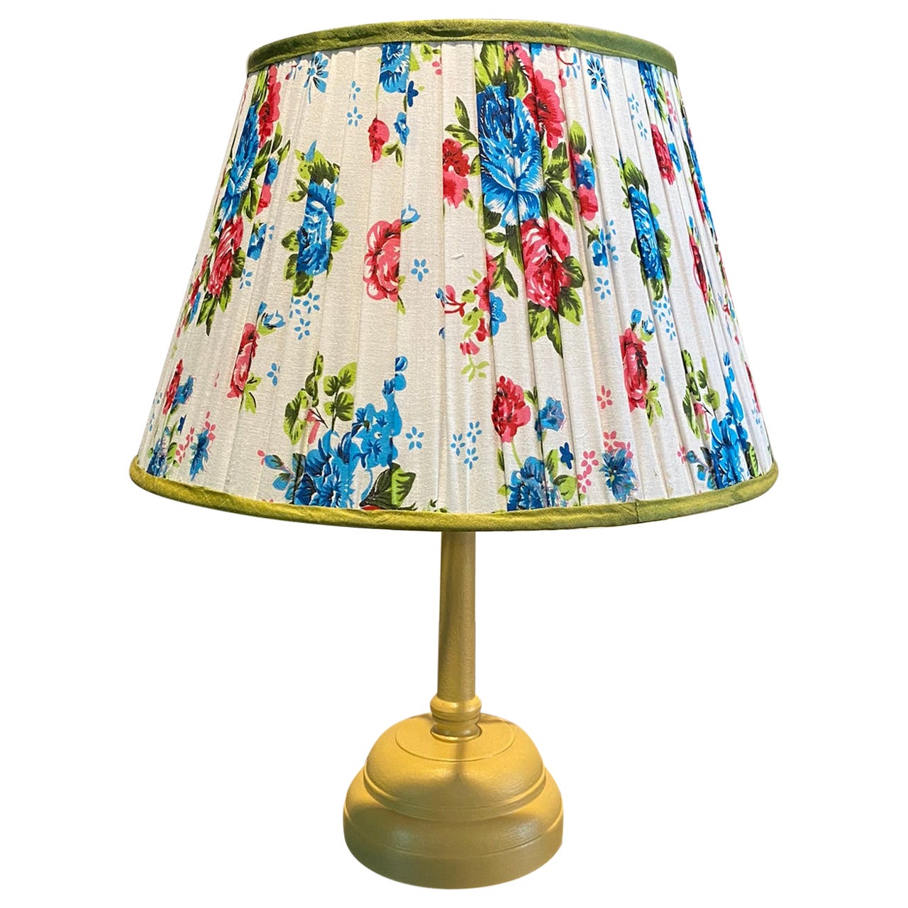 Indian Sari Lampshade with Duplex Fitting For Sale at 1stDibs