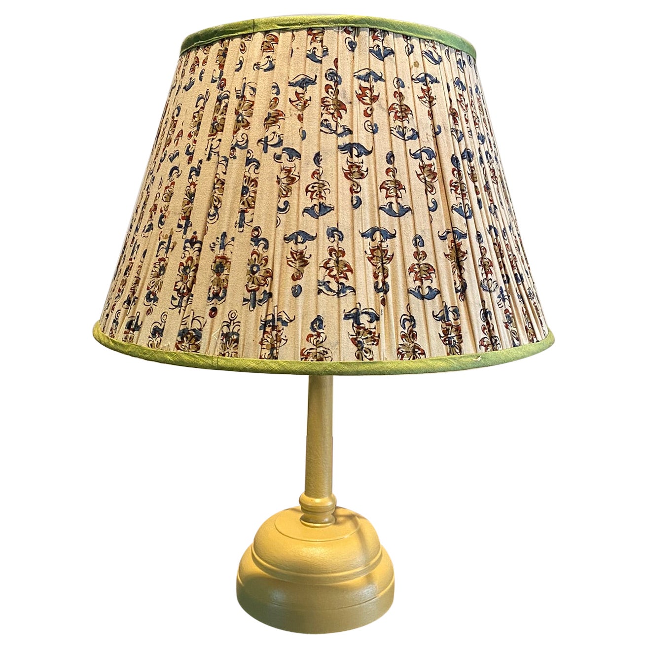 16” Indian Sari Lampshade with Duplex Fitting For Sale at 1stDibs