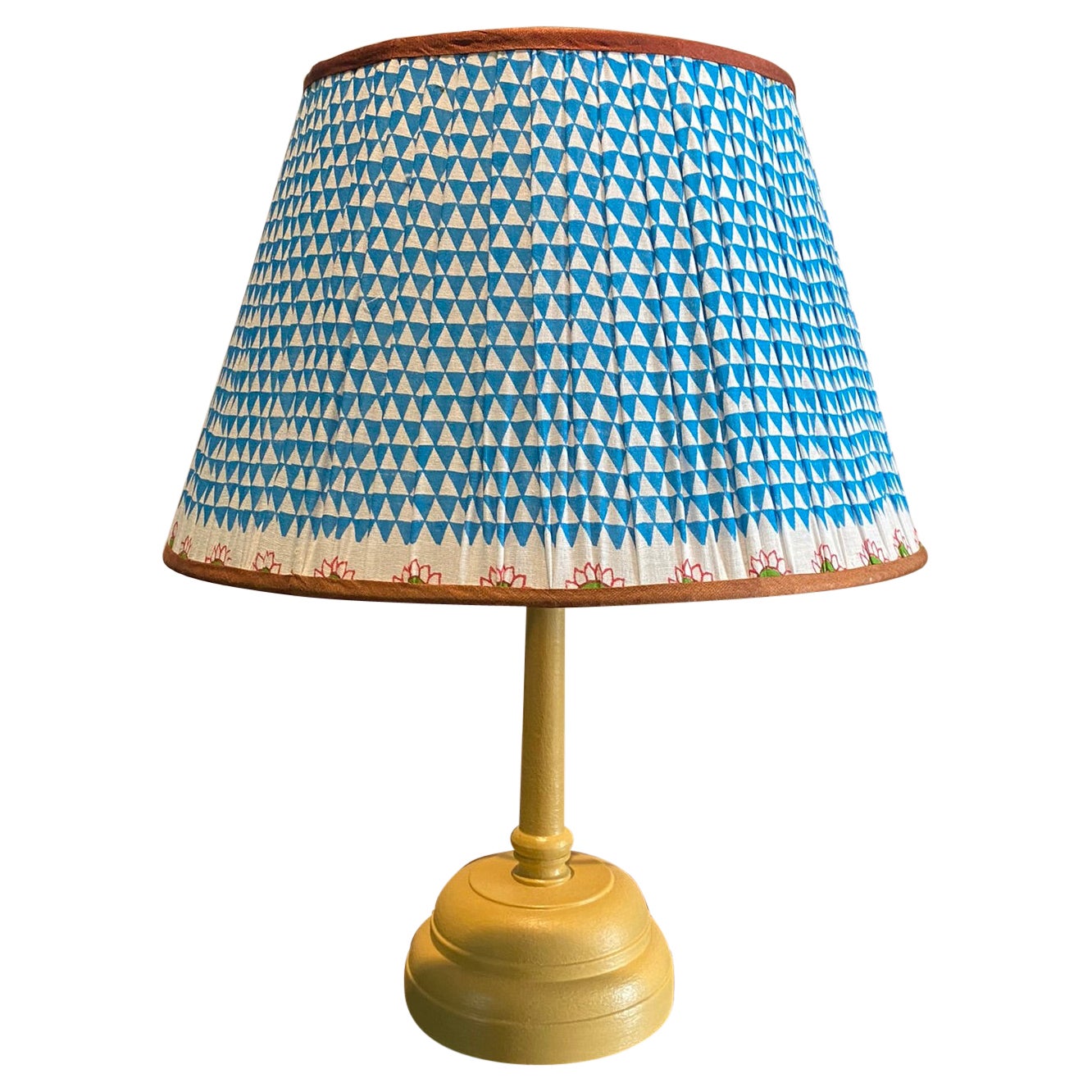Indian Sari Lampshade with Duplex Fitting For Sale at 1stDibs