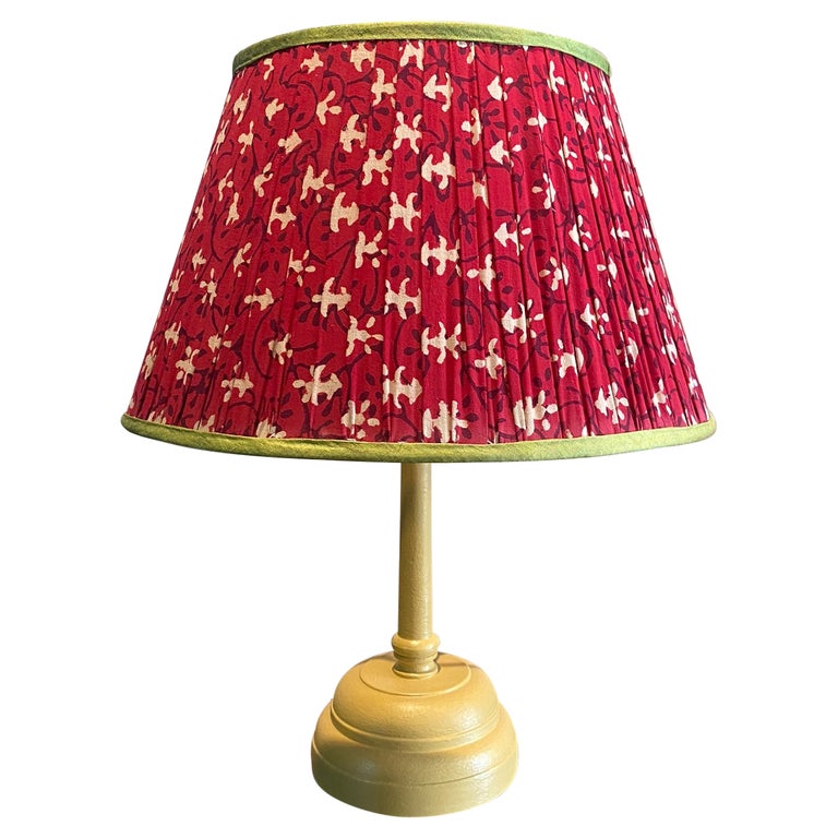 Indian Sari Lampshade with Duplex Fitting For Sale at 1stDibs
