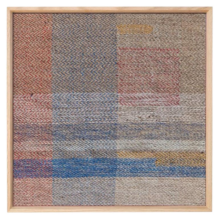 Rosso Flag Hand Woven Panel For Sale at 1stDibs