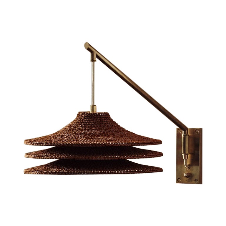 Small Simple Shade 01 50/50 Wall Lamp by Naomi Paul For Sale at 1stDibs