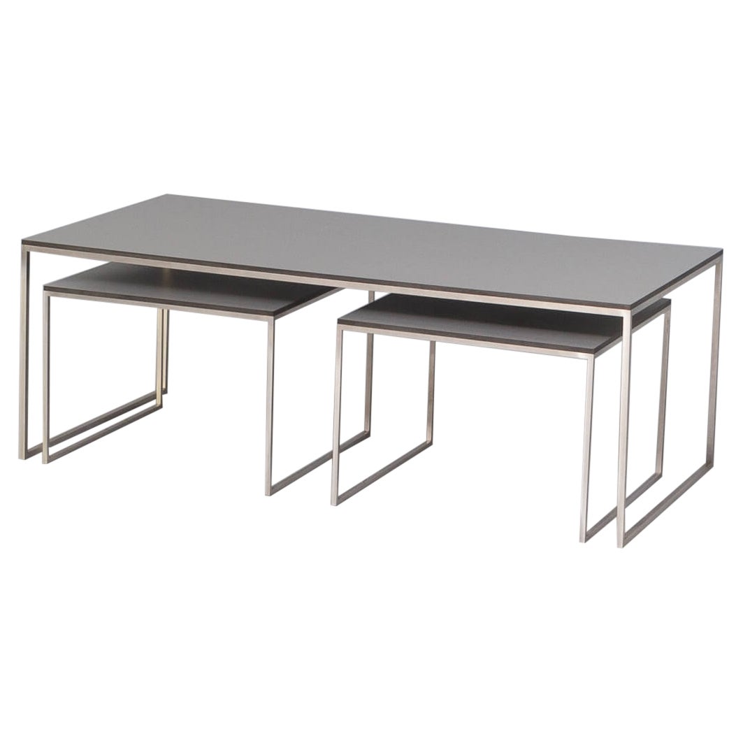 1990s Coffee Table in Aluminium and Glass For Sale at 1stDibs | 90s ...