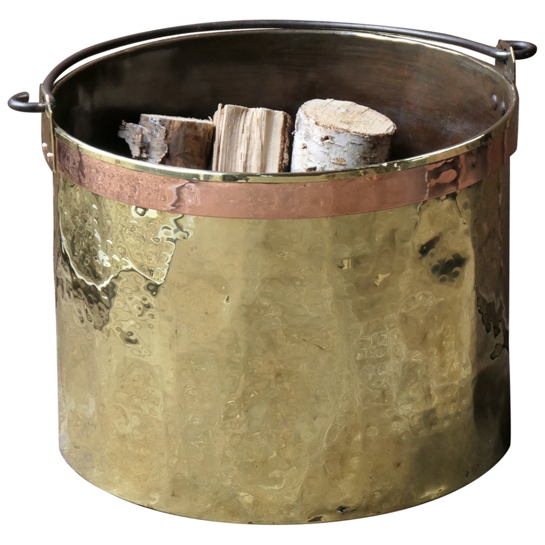 19th Century Dutch Log Basket, Log Holder at 1stDibs