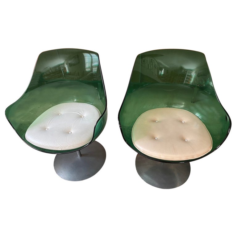 Mid-Century Erwine and Estelle Laverne Champagne Chairs, 1957 For Sale ...