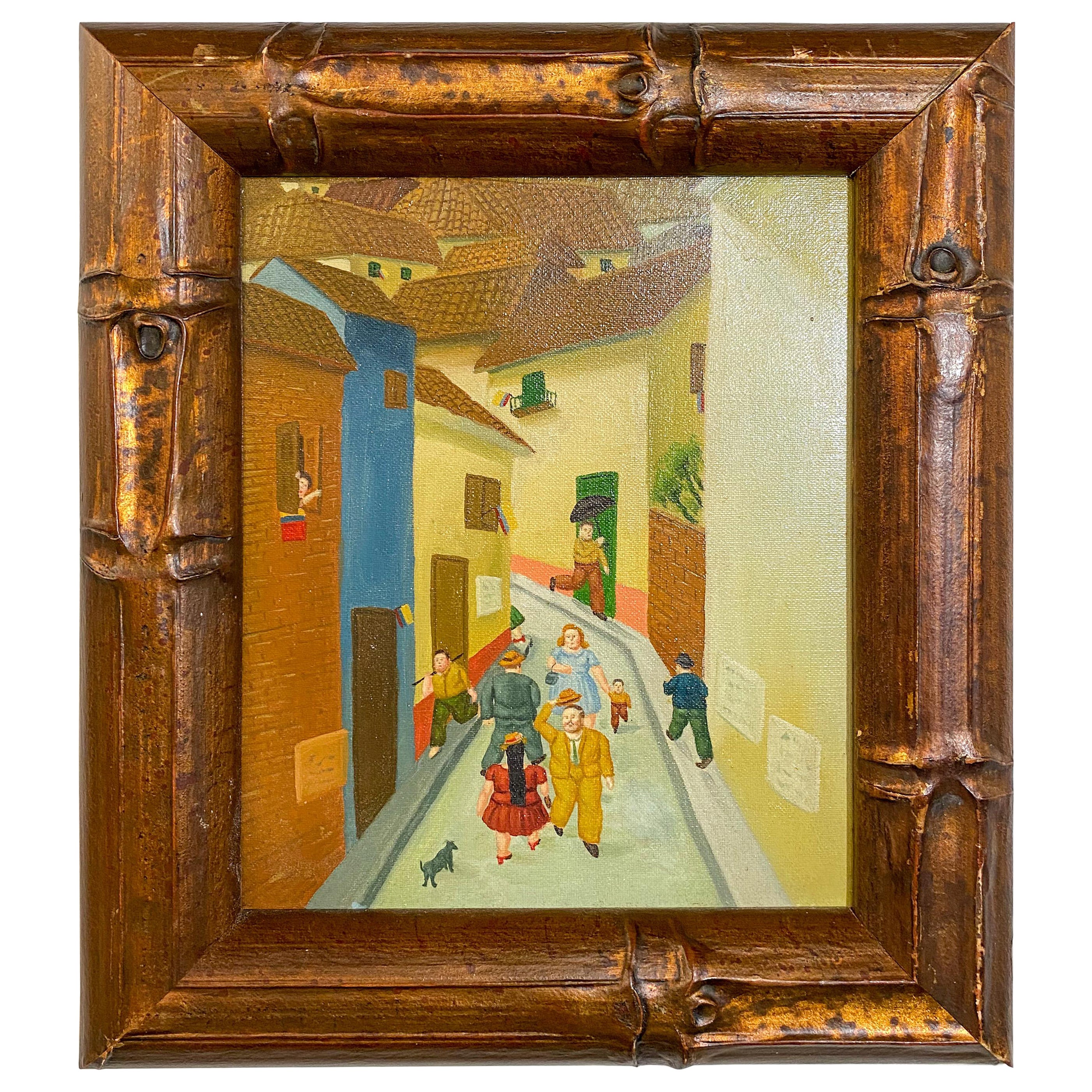 Orlando Agudelo-Botero Original Painting "Luz" at 1stDibs