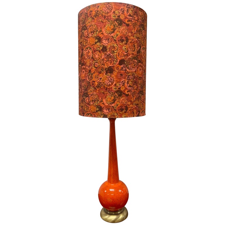 Contemporary Orange Table Lamps