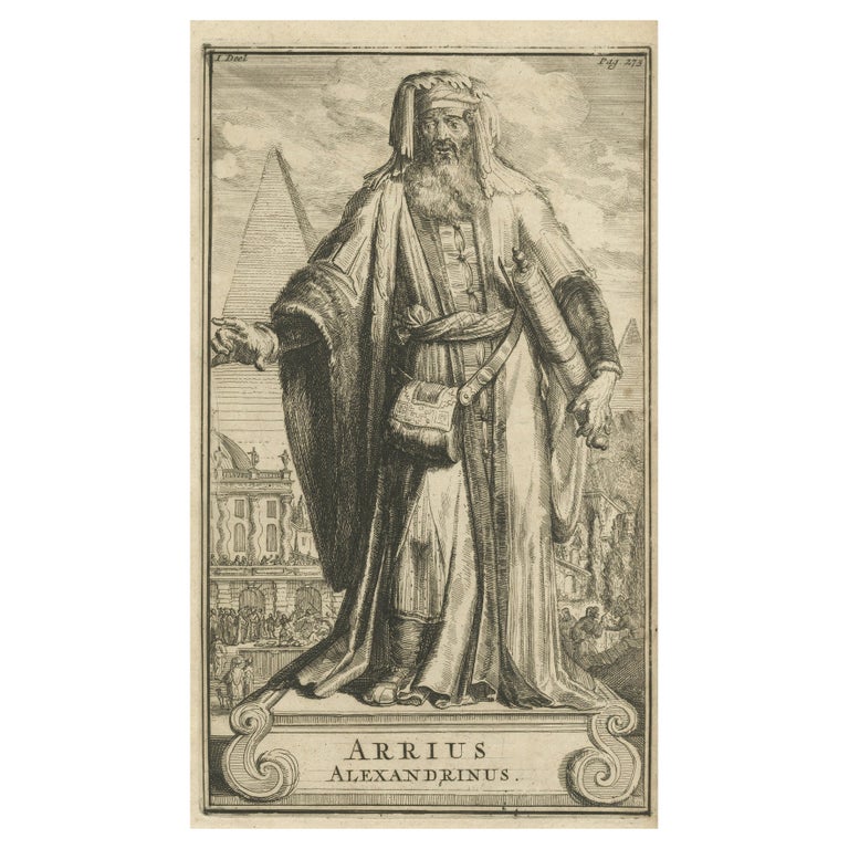 Christian Presbyter Arius 'Arrius' Alexandrinus of Alexandria, Egypt ...