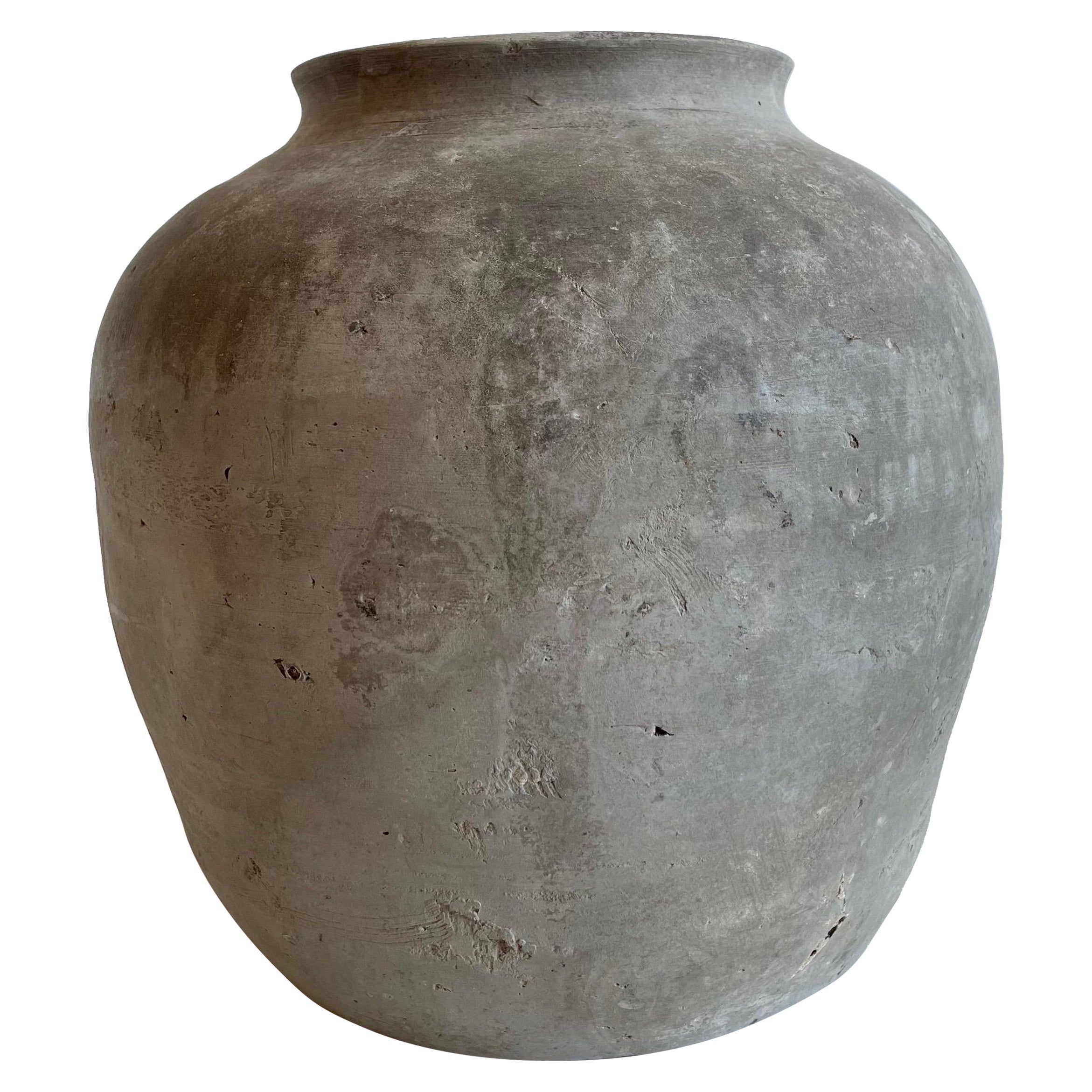 Vintage Decorative Matte Oil Pottery For Sale at 1stDibs