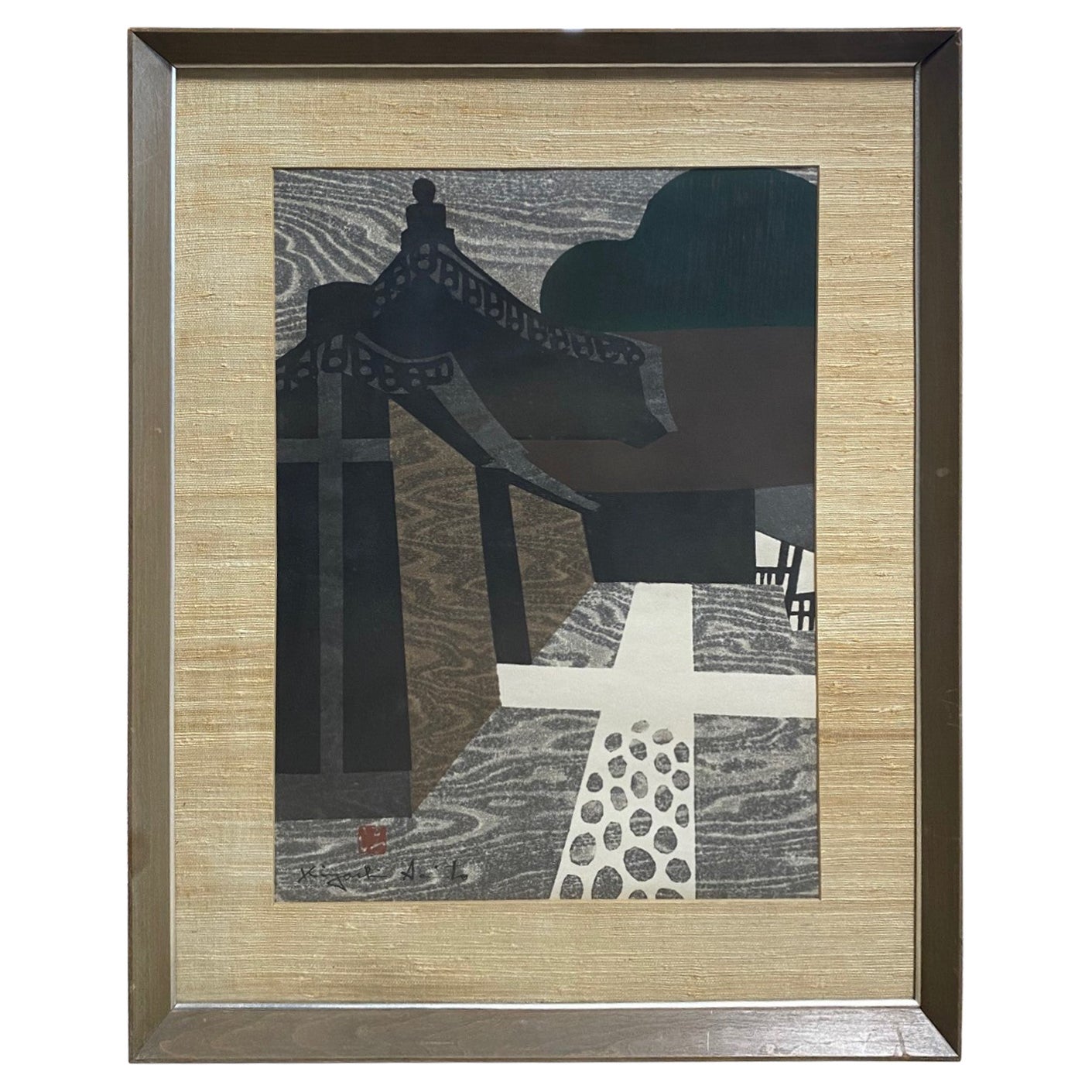 Kiyoshi Saito Signed Limited Edition Japanese Print Tofuku-Ji, Kyoto ‘A ...