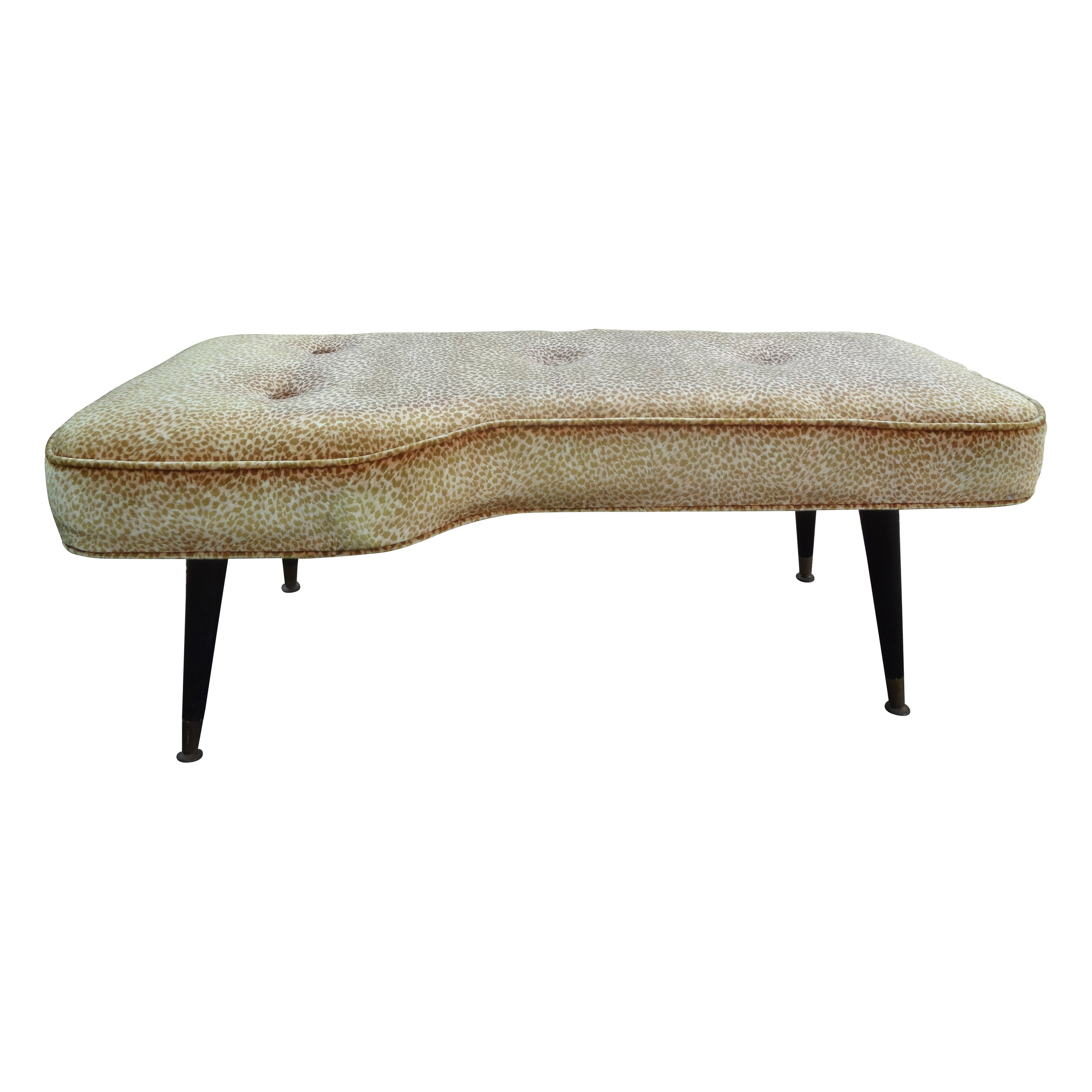 Modern Classic Curved Back Bench For Sale at 1stDibs
