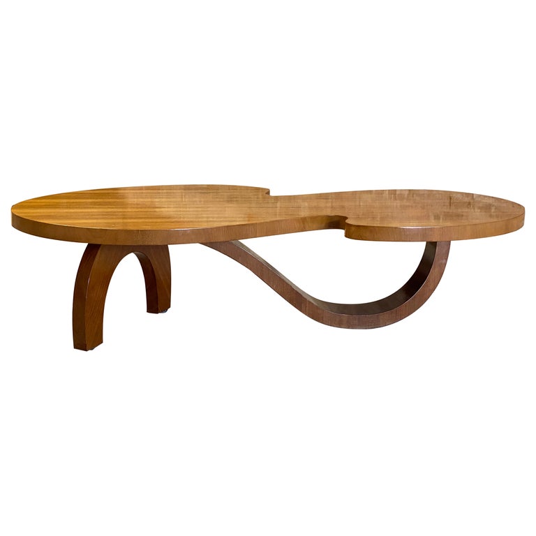 Mid-Century Modern Glenrud "Cello" Coffee Table For Sale at 1stDibs