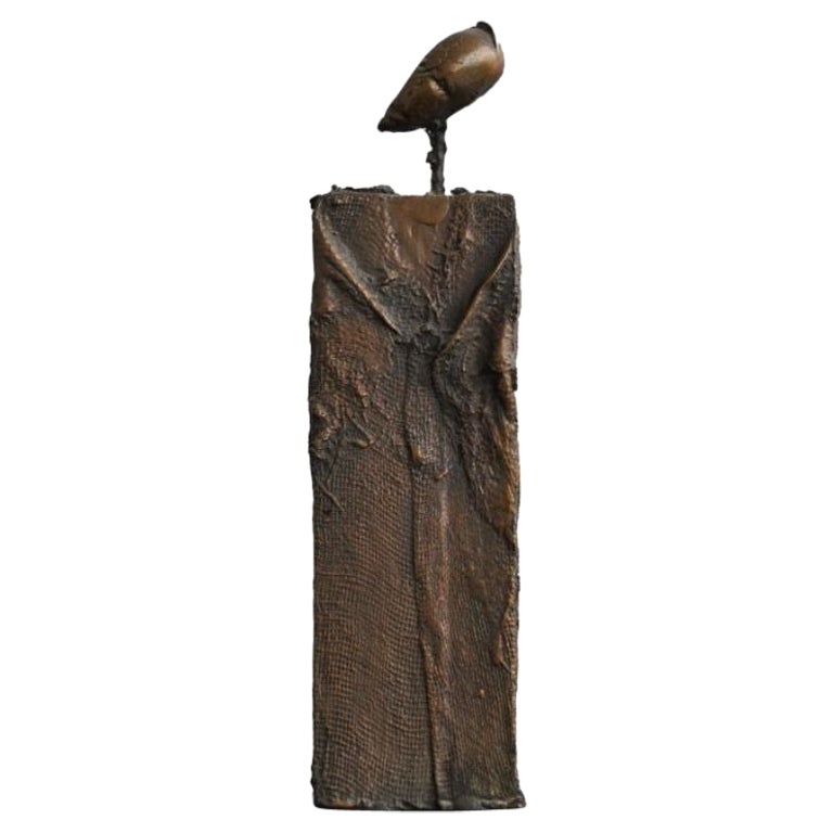 Anthropomorphic Bronze by Sebastiano Fini '1949-2003' For Sale at 1stDibs