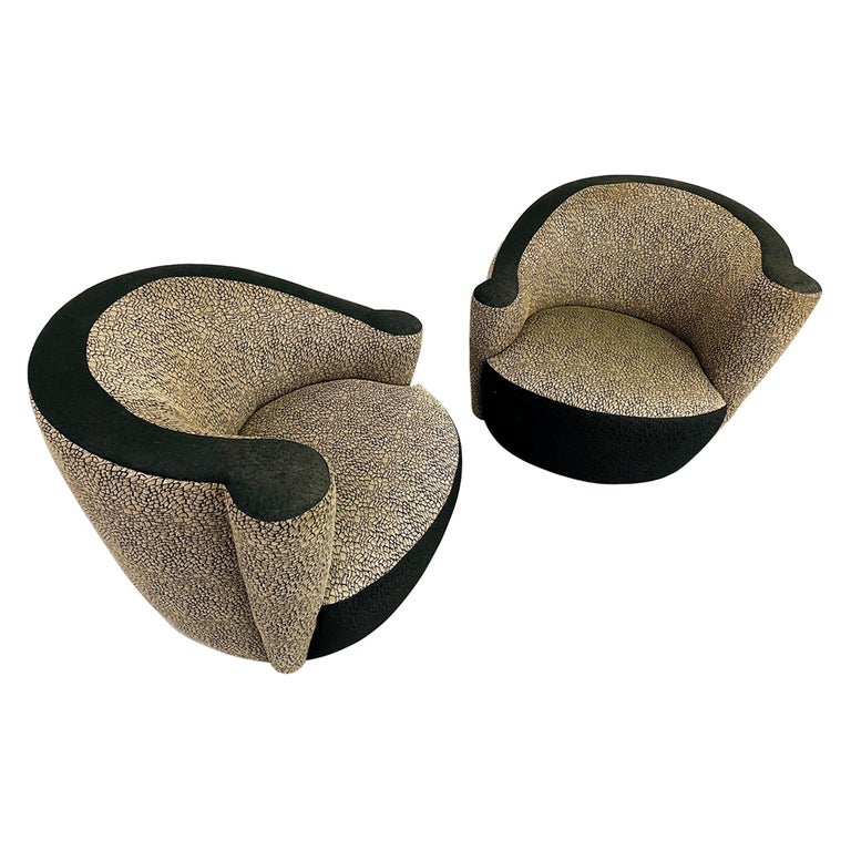 Vintage Weiman Swivel Chairs at 1stDibs
