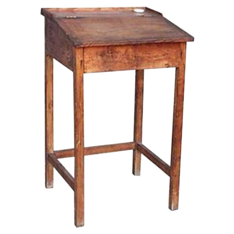 Small School Desk in Oak, 1900 For Sale at 1stDibs