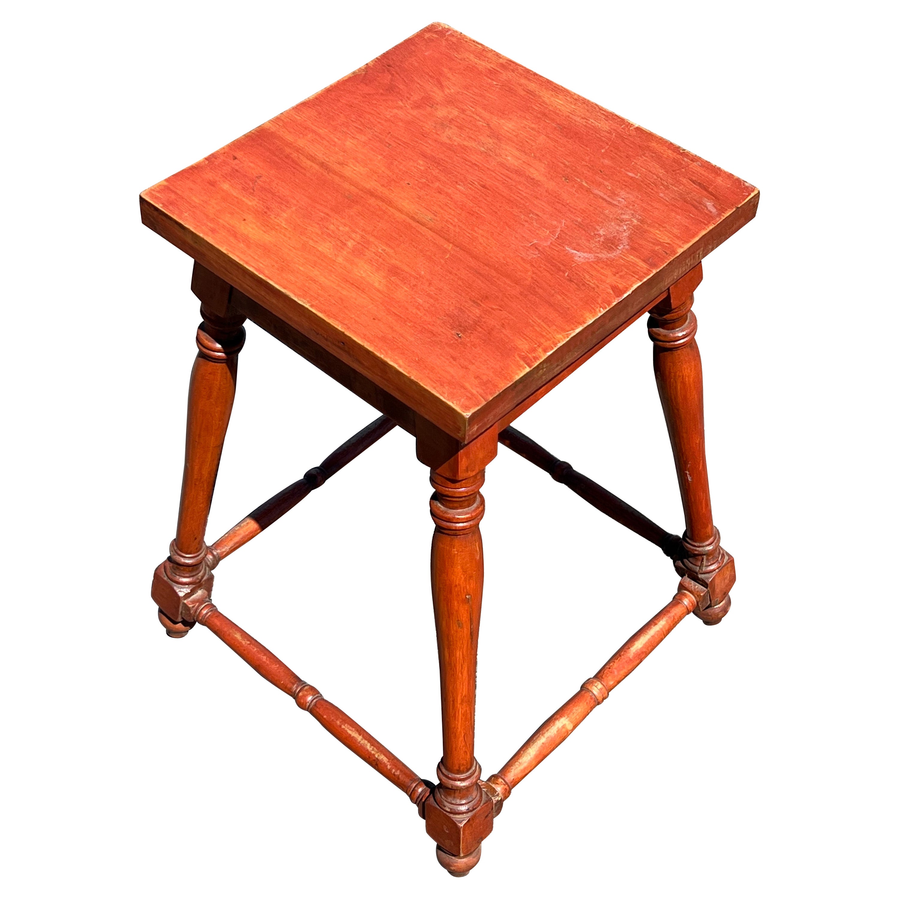 19th Century English Joint Stool For Sale at 1stDibs