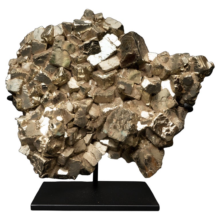 Mounted Pyrite Specimen For Sale at 1stDibs