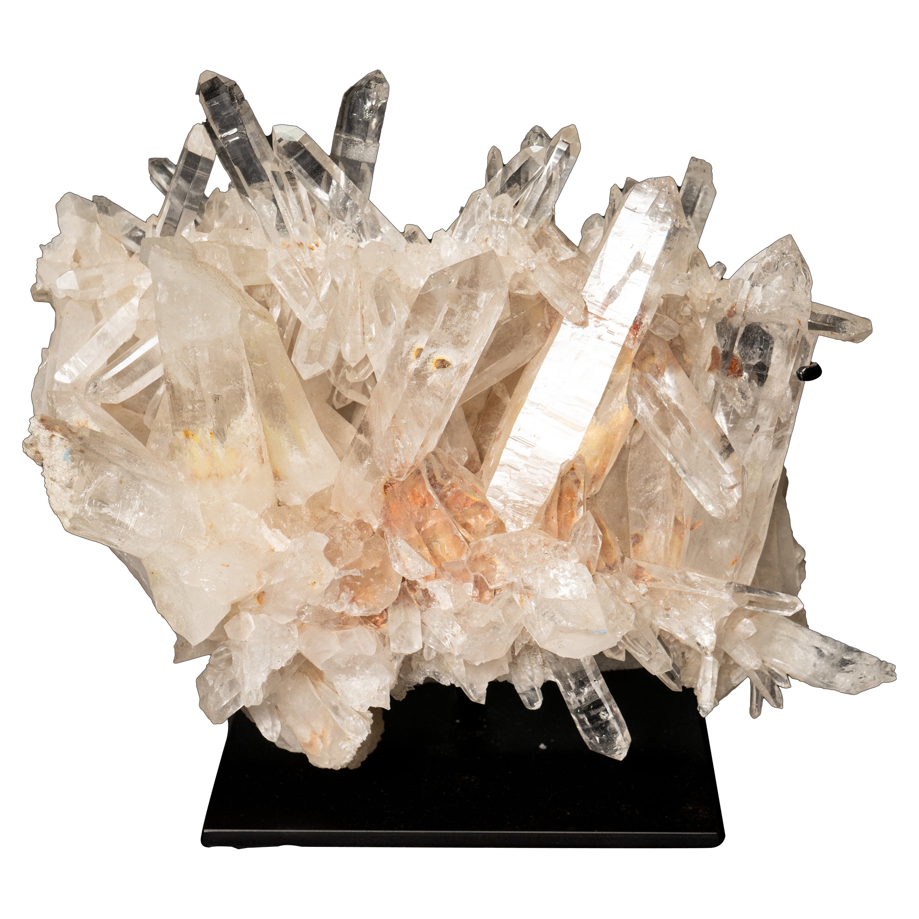 Unusual Organic Green-Blue Quartz Cluster For Sale at 1stDibs