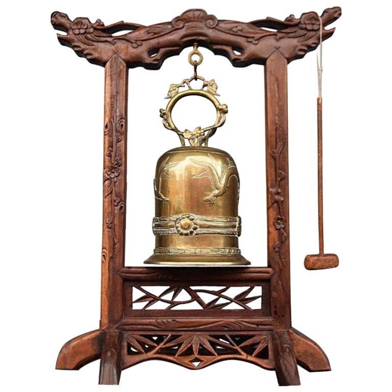 Asian Portico Prayer Indoor Bell For Sale at 1stDibs