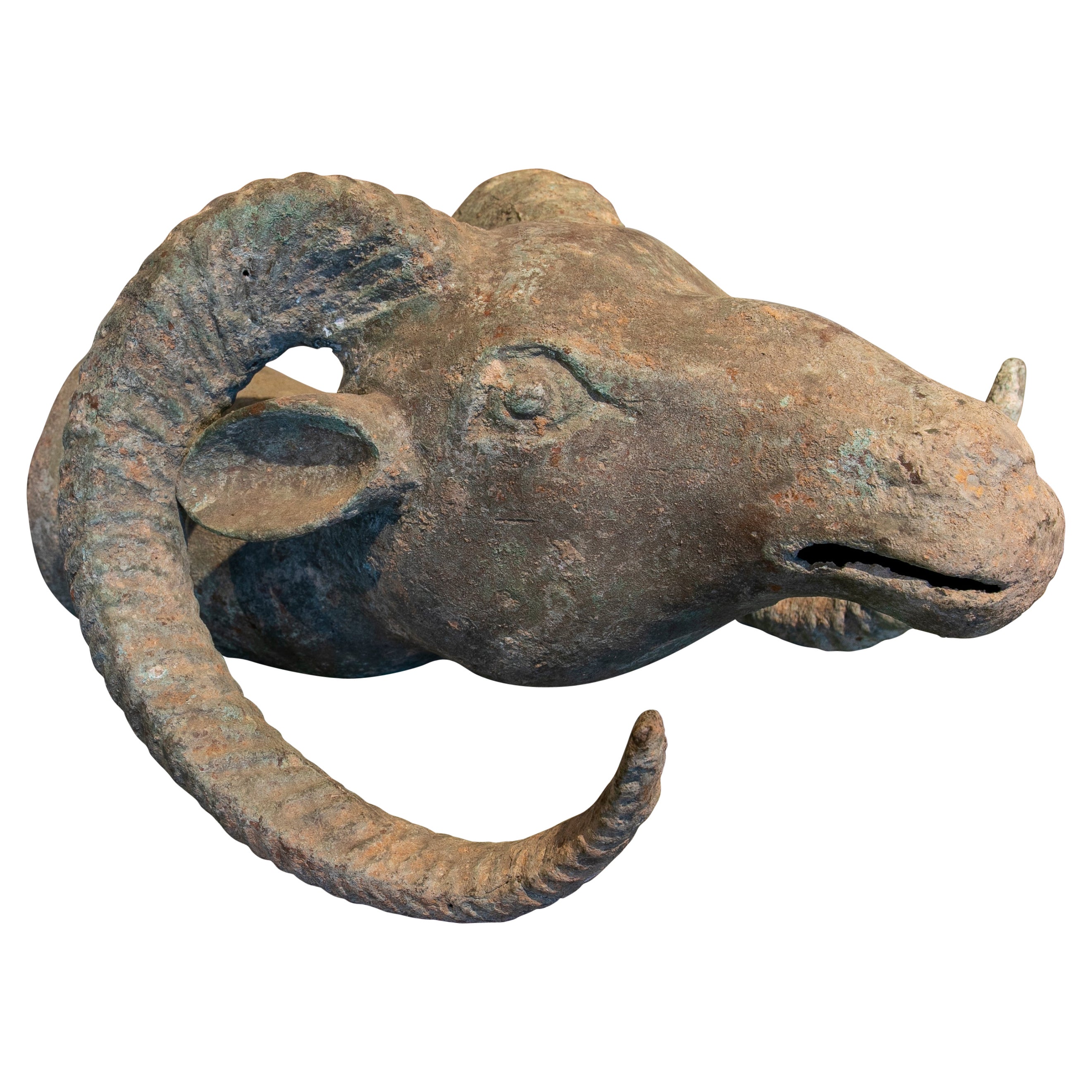 Bronze Satyr with Goats by Thomas Cartier at 1stDibs