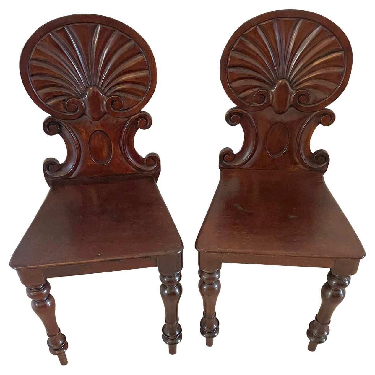 Antique Germanic Hall Chair at 1stDibs