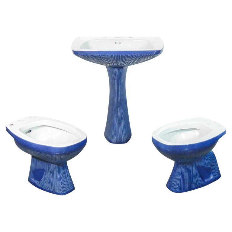 Antonia Campi Design, Gardena Model Bathroom Set. S.C.I. Laveno, Italy ...