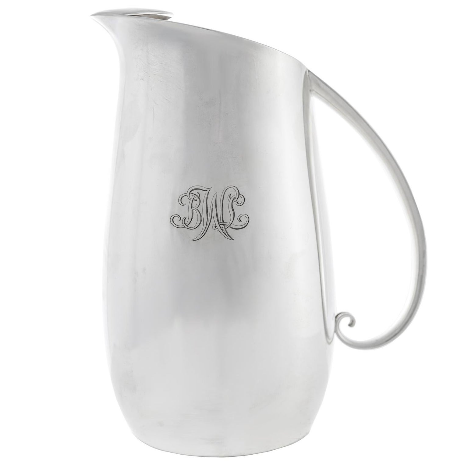 Tiffany and Co. Silver Japaneseque Water Pitcher at 1stDibs