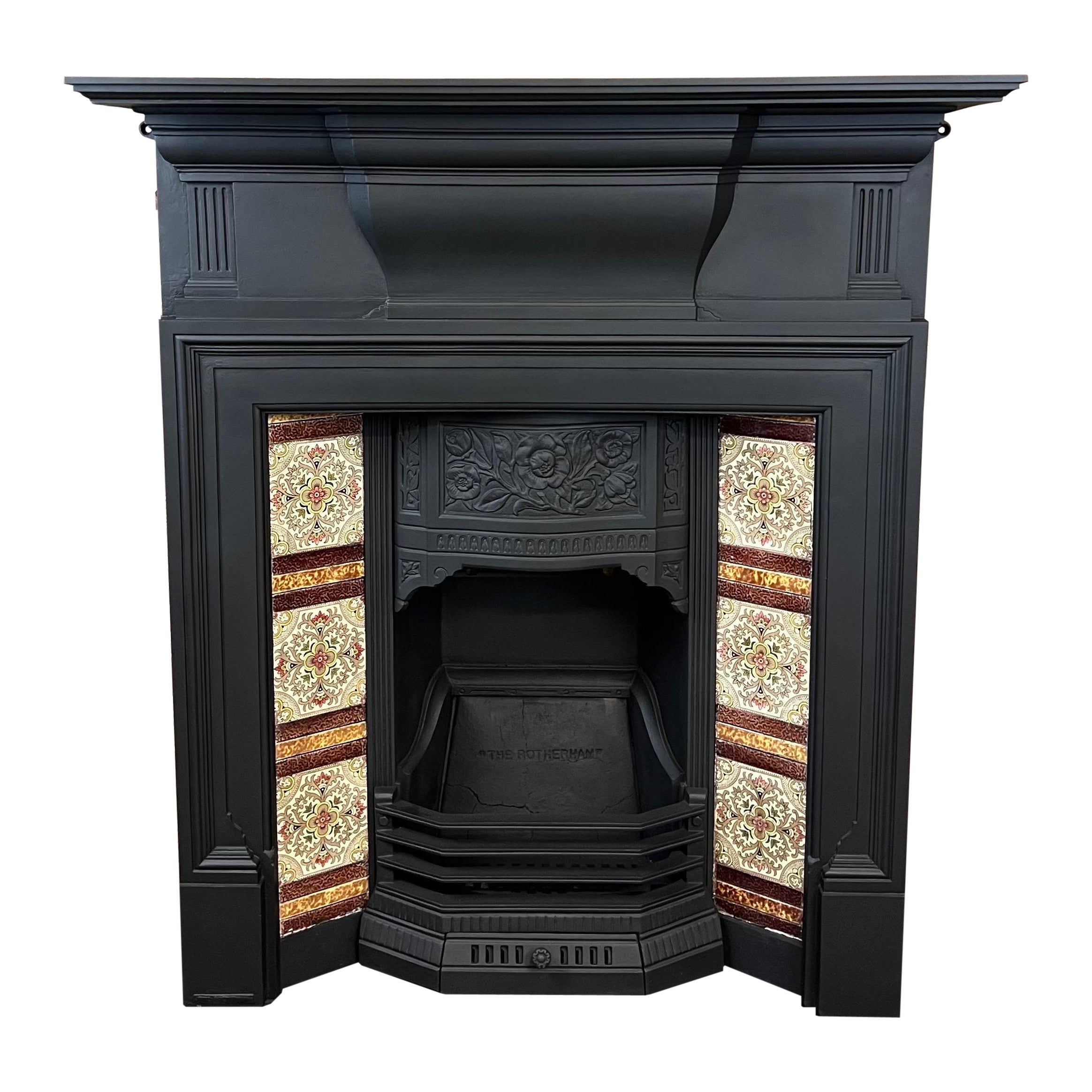 Paul Williams / Batchelder Tile Fireplace For Sale at 1stDibs