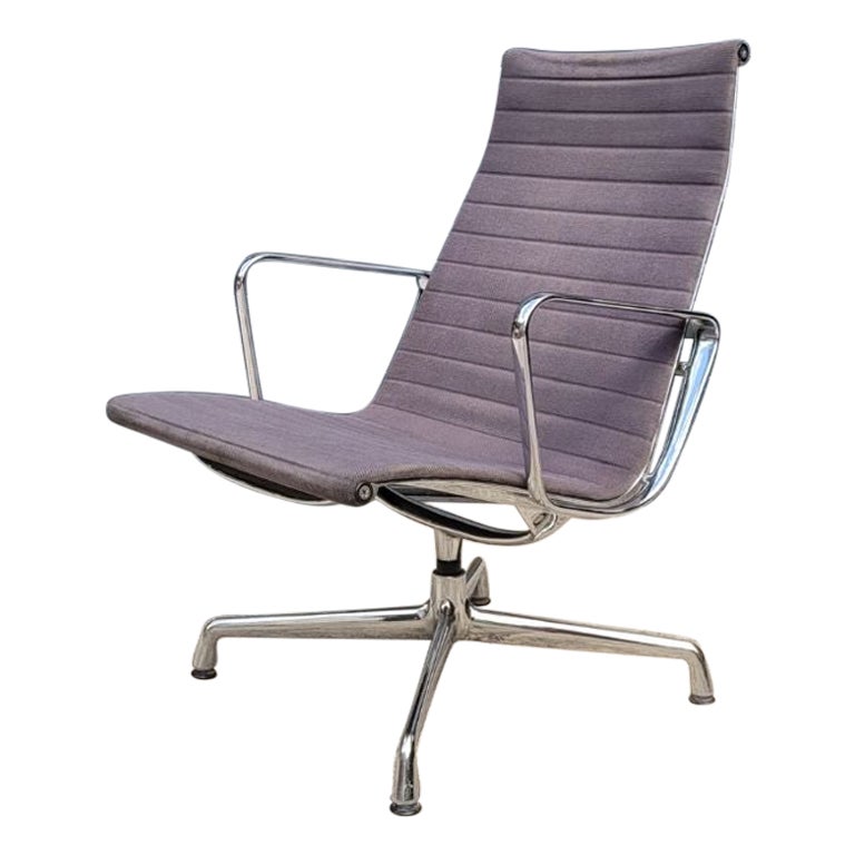 Eames EA116 Grey Lounge Chair For Sale at 1stDibs