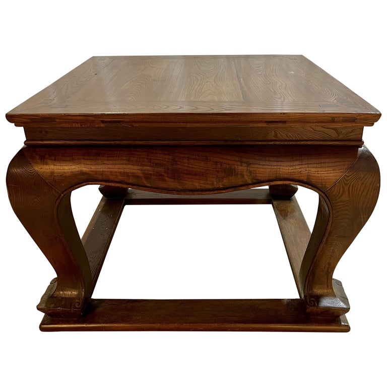 19th Century Square Chinese Influenced Center, Dining Table at 1stDibs