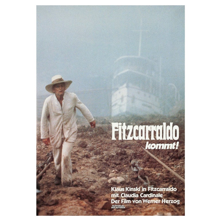 Fitzcarraldo 1982 German A1 Film Poster For Sale at 1stDibs