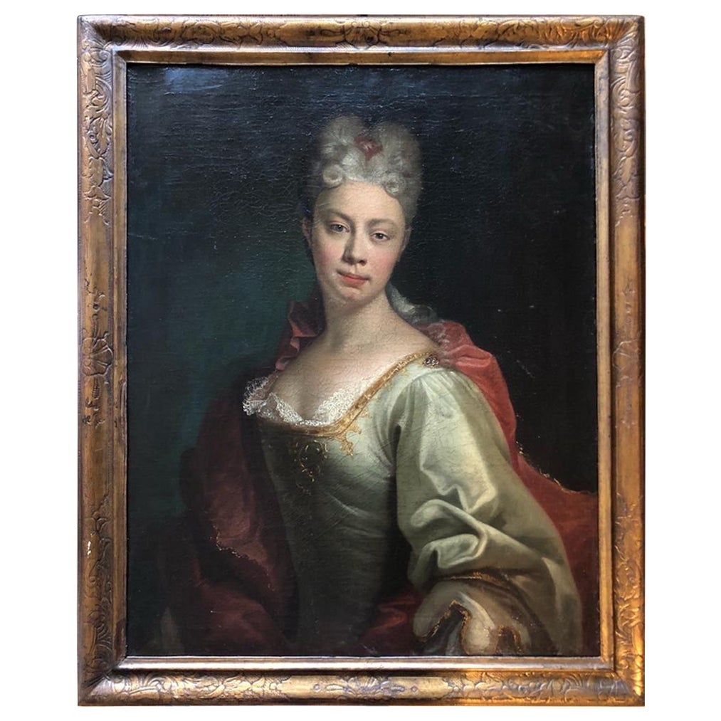 Portrait of a Young Woman of Quality, Follower of Jean Raoux Circa 1720 ...