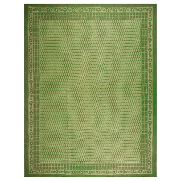 Early 20th Century English Ingrain Carpet ( 11' 4''x 15' - 345 x 457 cm ...