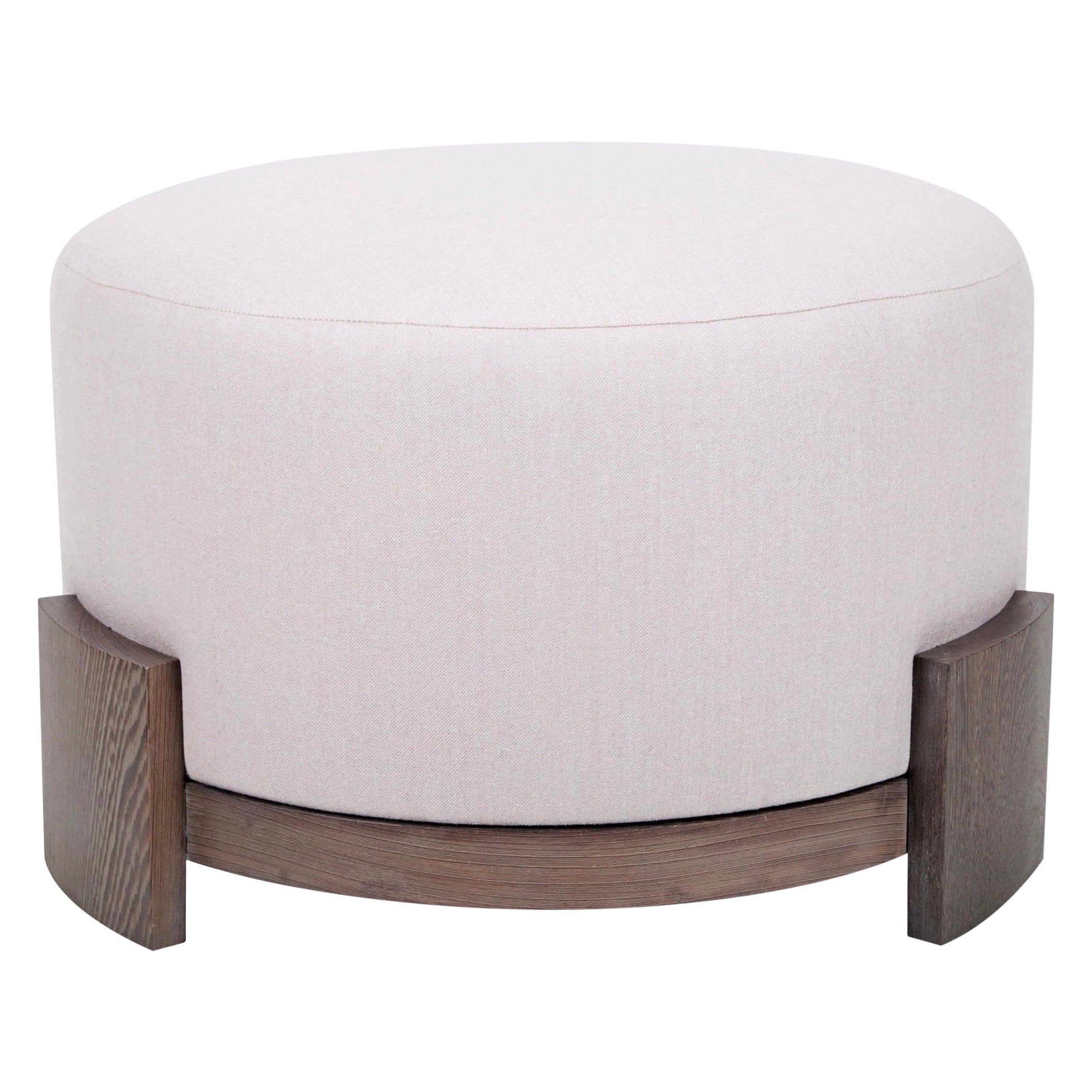 Mid Century Upholstered Sectional Ottoman/Cocktail Table at 1stDibs