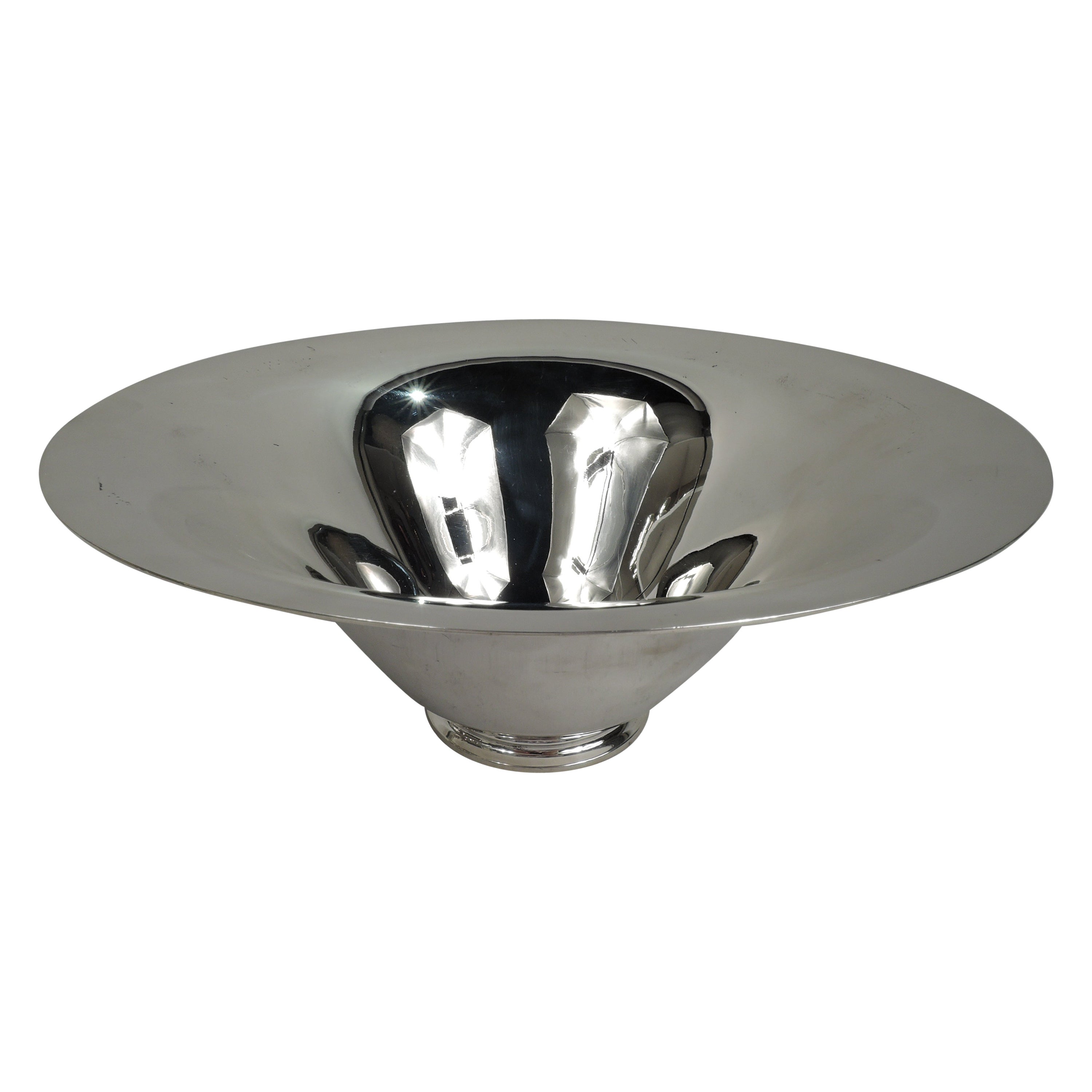 Elsa Peretti for Tiffany and Co. Art Glass Thumbprint Bowl For Sale at ...