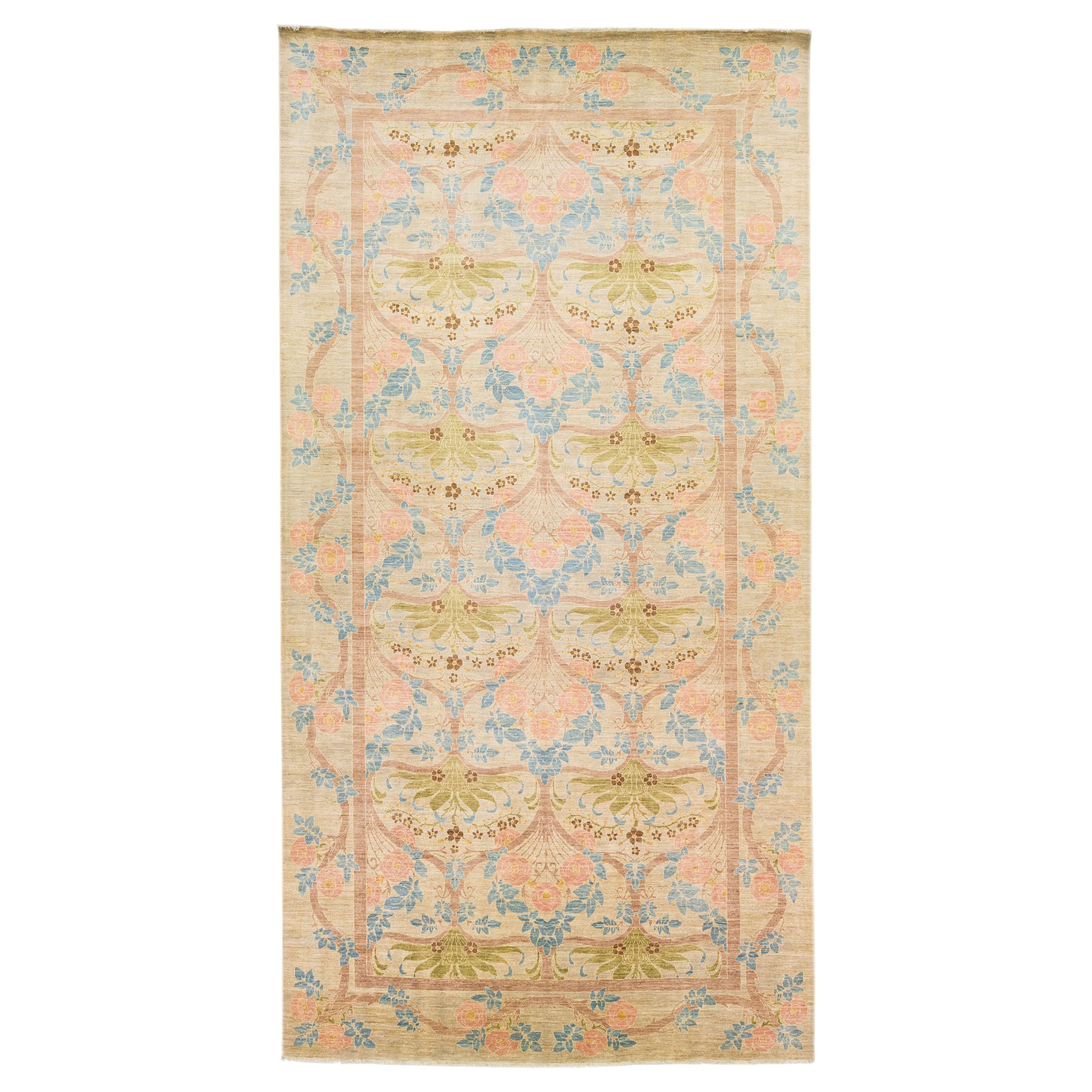 Art and Craft Rug For Sale at 1stDibs