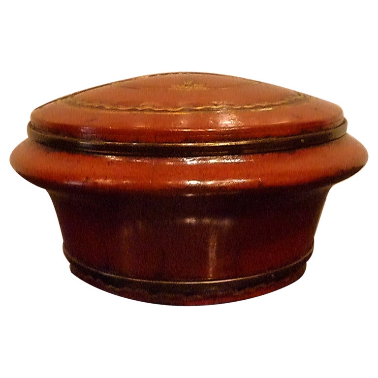Red Lacquer Wedding Container For Sale at 1stDibs