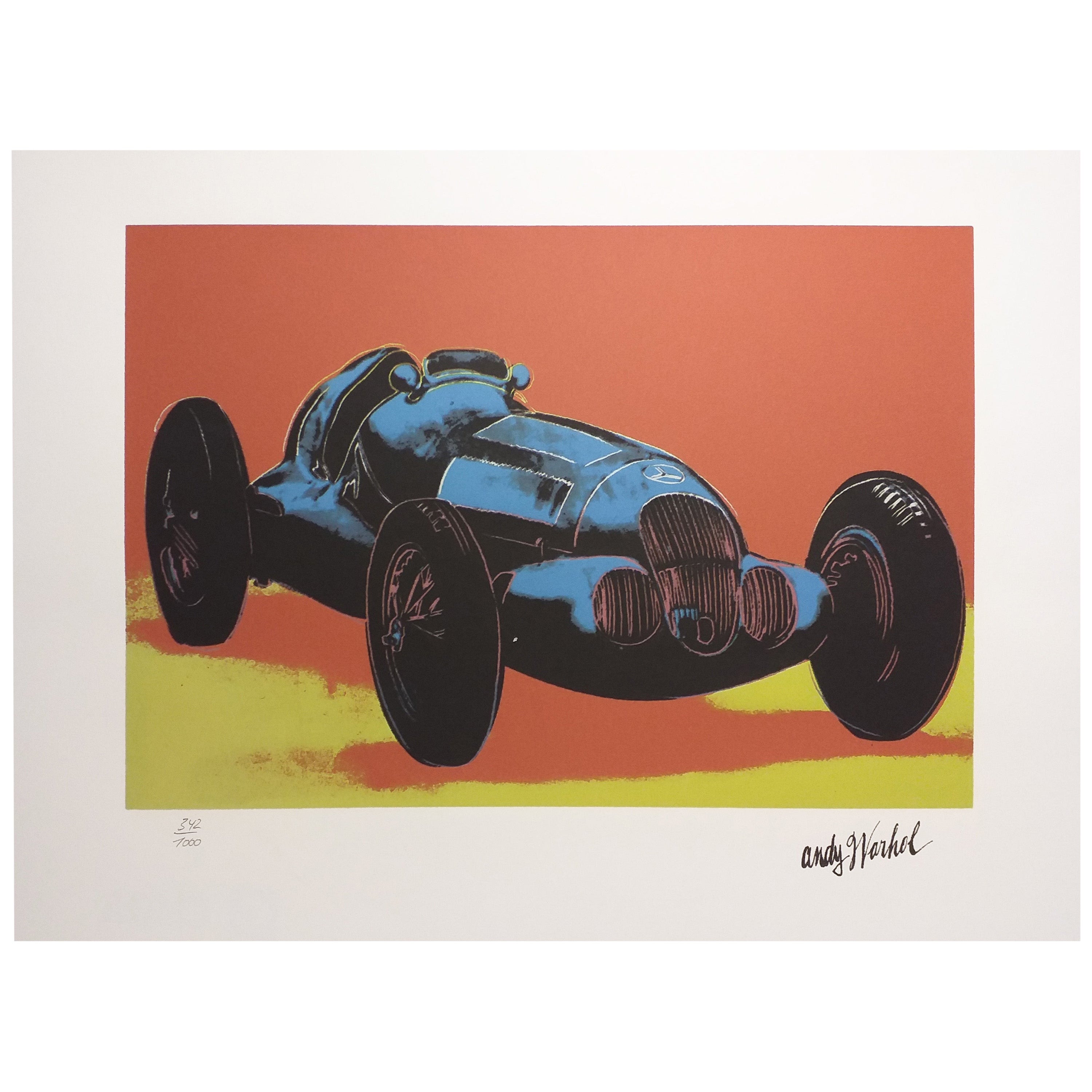 Andy Warhol Signed Silkscreen Over Photograph, 1978 at 1stDibs