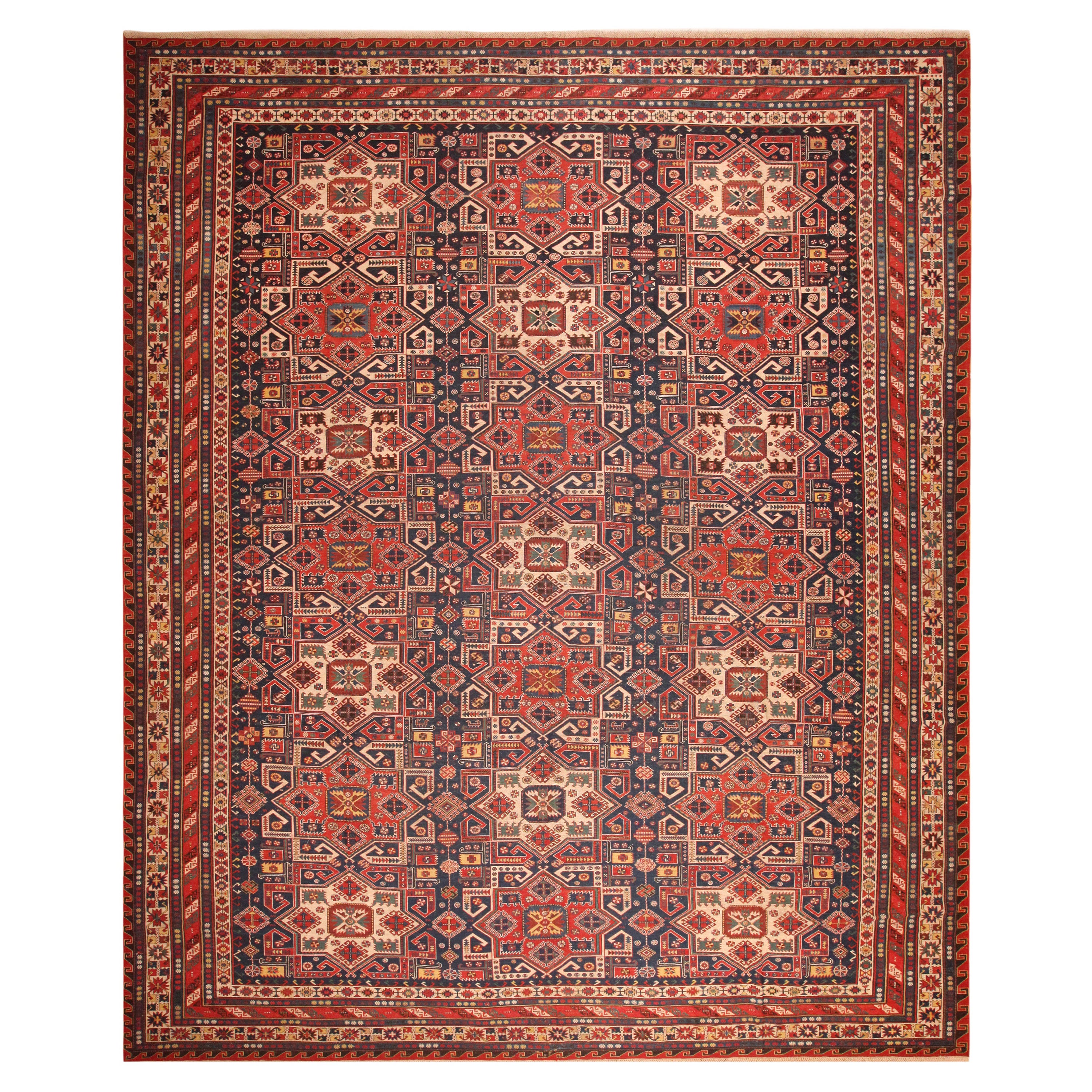 Antique Caucasian Soumak Carpet at 1stDibs