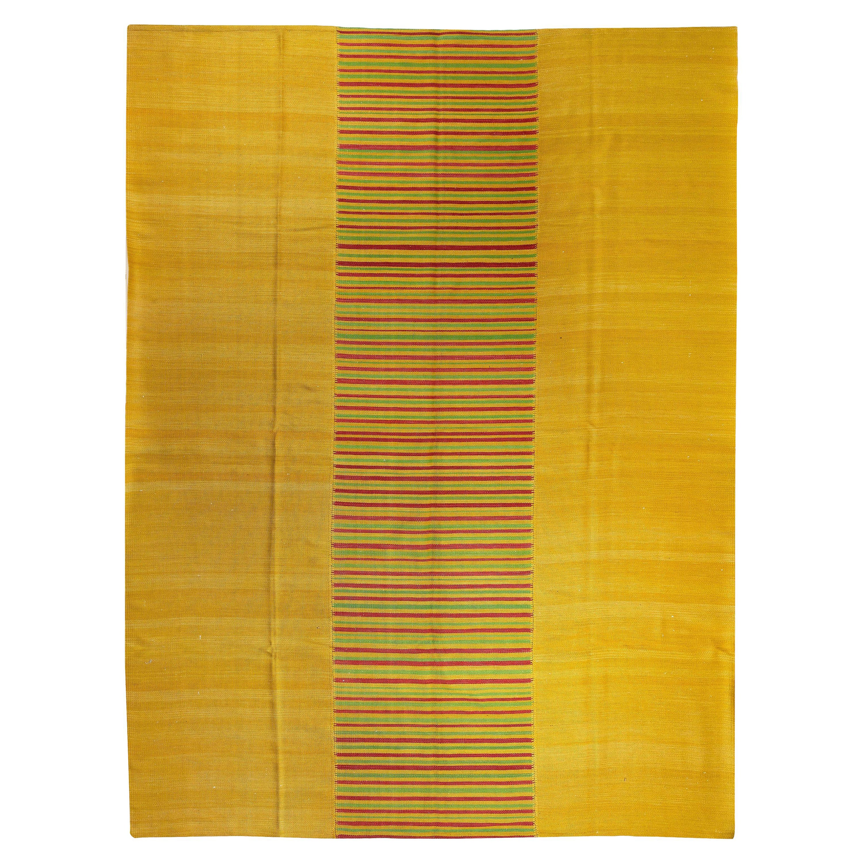 Bauhaus Design Kilim Rug, Eastern Europe, Contemporary at 1stDibs