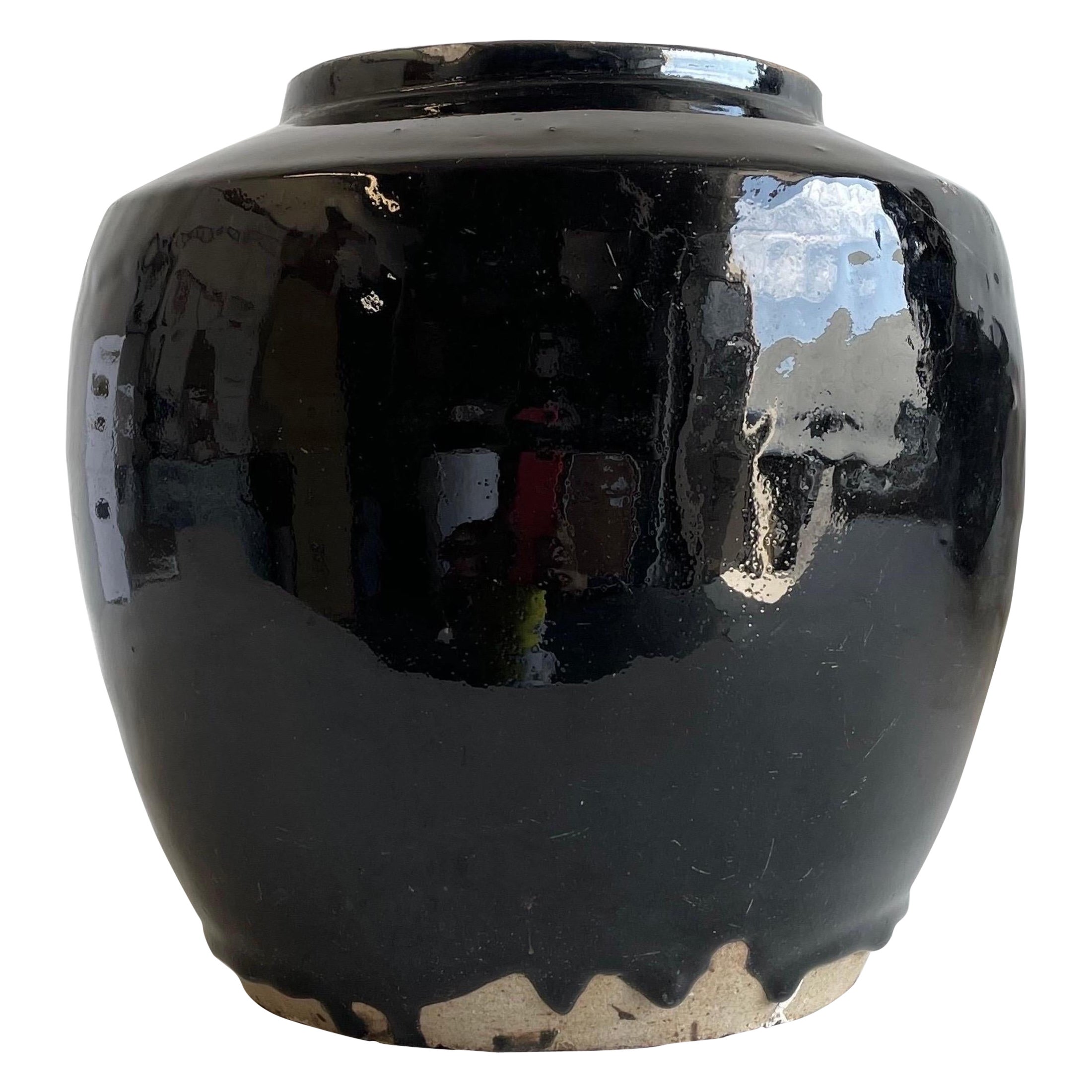 Vintage Black Glazed Pottery at 1stDibs